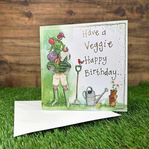 Blooming Lovely Birthday Greetings Card - Garden Divas